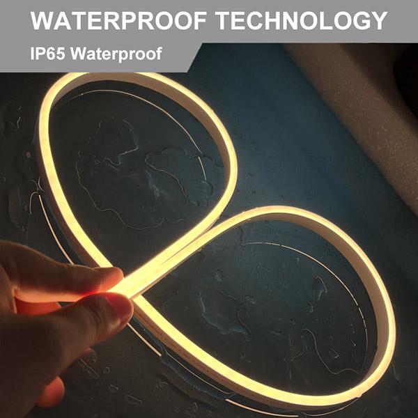 IP67 LED Neon Flex Strip 12V DC 120 SMD2835 LEDs Waterproof