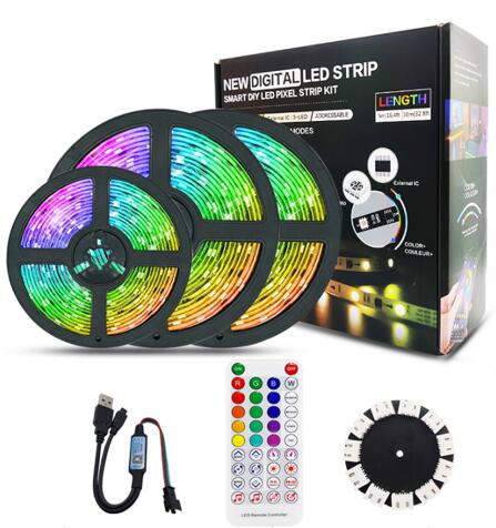 2.4G RF Remote Flexible Led Neon Strip App Control For Bedroom