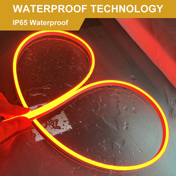 5X12mm Flexible Silicone LED Neon Rope Light DC12V IP65 For DIY Indoor ...