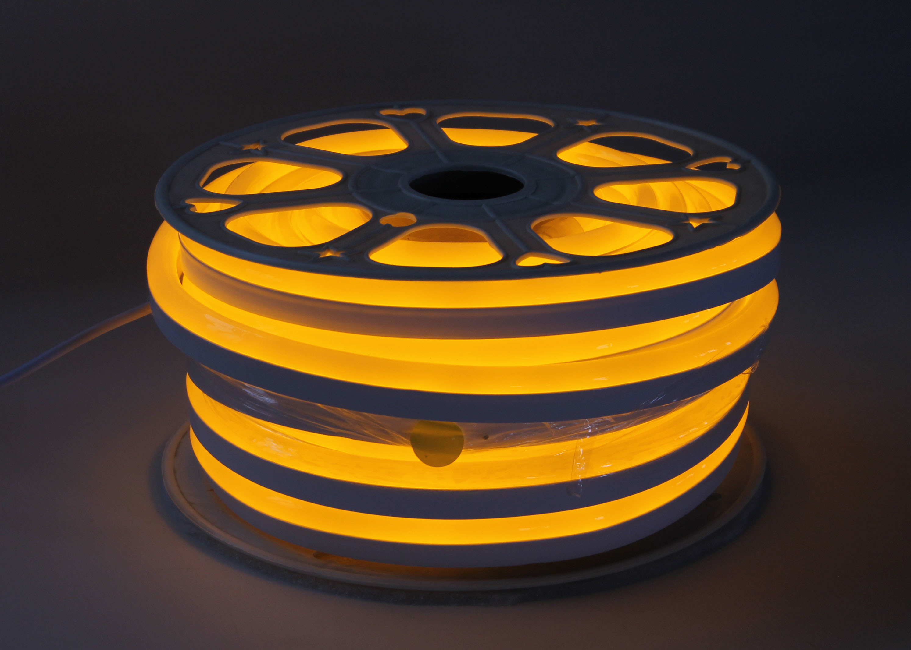 Cuttable Mini LED Neon Flex Warm White Color 160 Degree Beam Angle