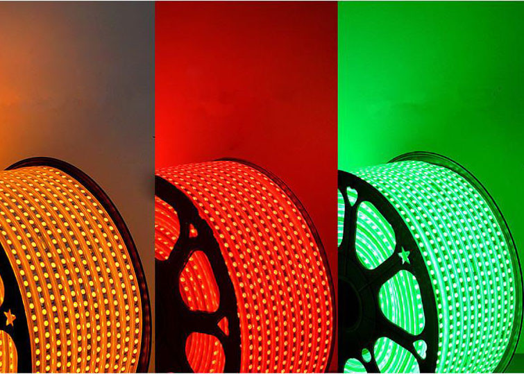 5050 SMD 220v RGB Led Strip , Color Changing Led Light Strips 120 ... 5050 SMD 220v RGB Led Strip , Color Changing Led Light Strips 120 ...