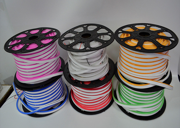 Silicone LED Neon Rope Light -12 Volt Dot-Free Light‎ LED Silicone Neon ...