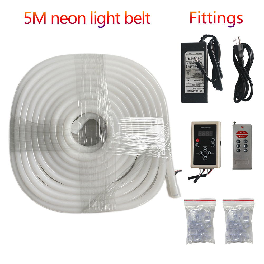 Programmable Flexible Led Neon Rope , Waterproof Flexible Strip ...