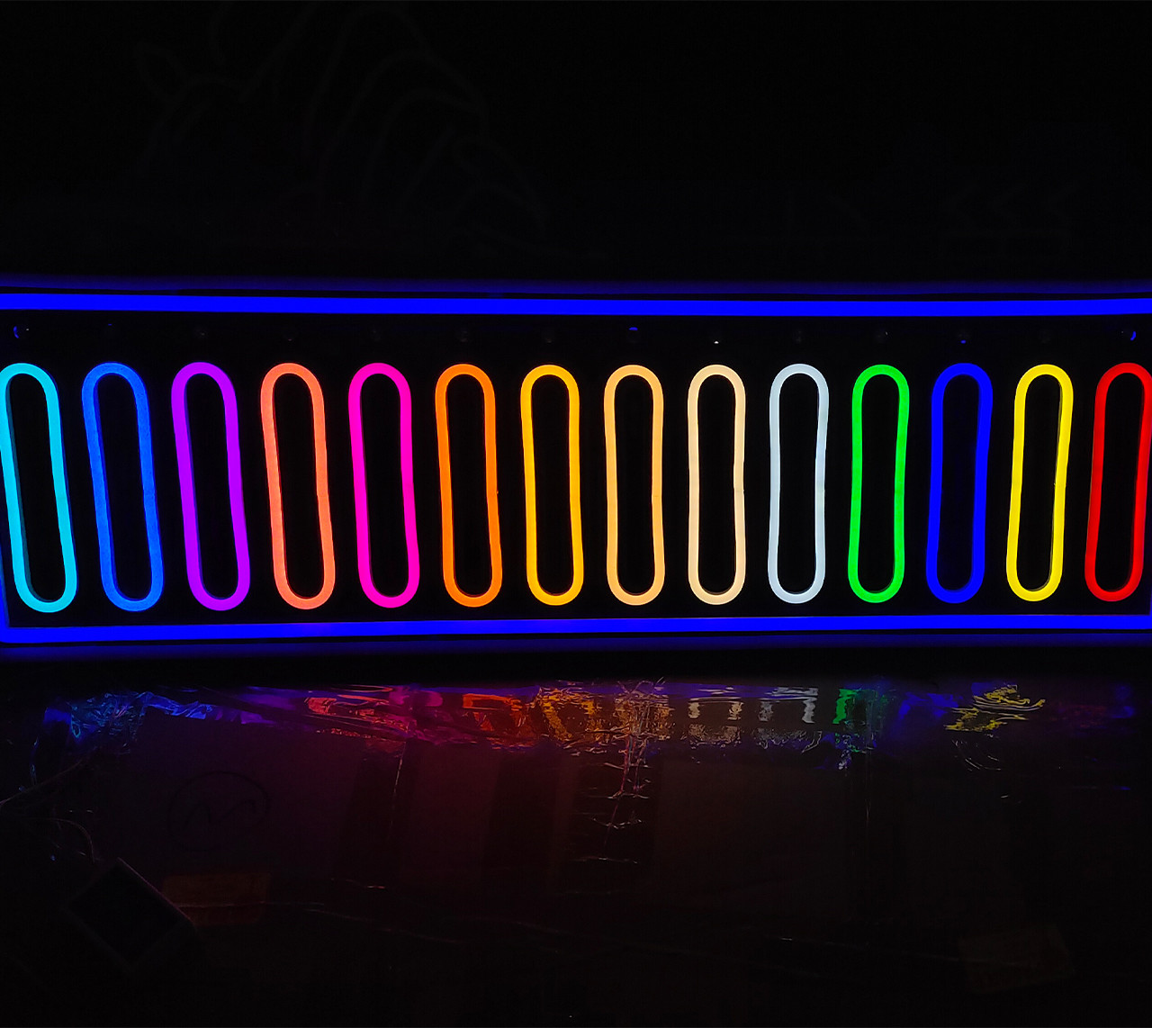 Vasten 14 Color silica gel single color led neon flex strip