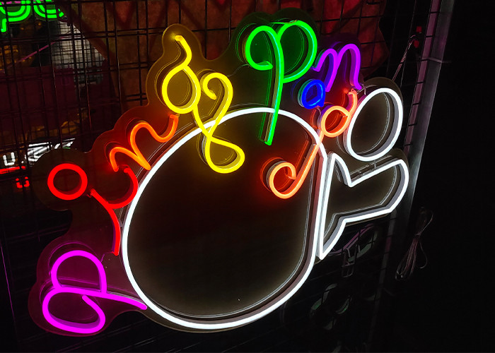 Vasten Table Tennis Neon Light Sign 14 Color Silica Gel 12v