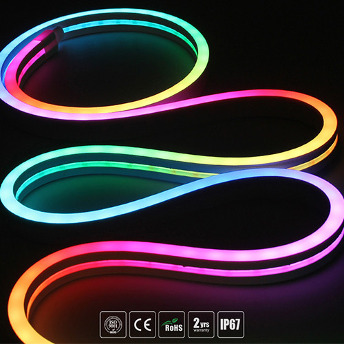12v Pixel Dmx Neon Flex Led Strip Dream Color 7 Solid Color Bar Lighting